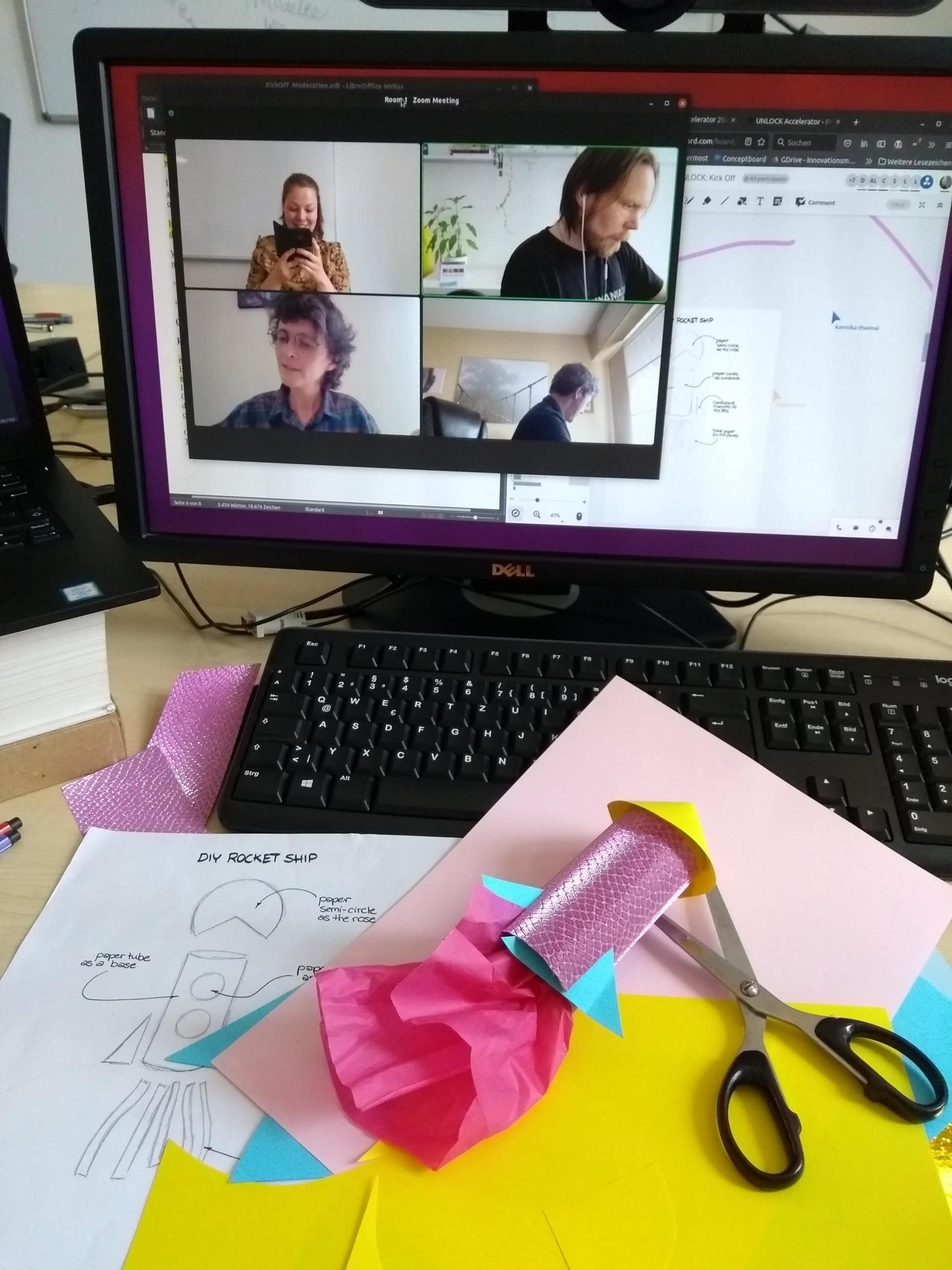 Kicking off the UNLOCK program by creating visions for the future ...